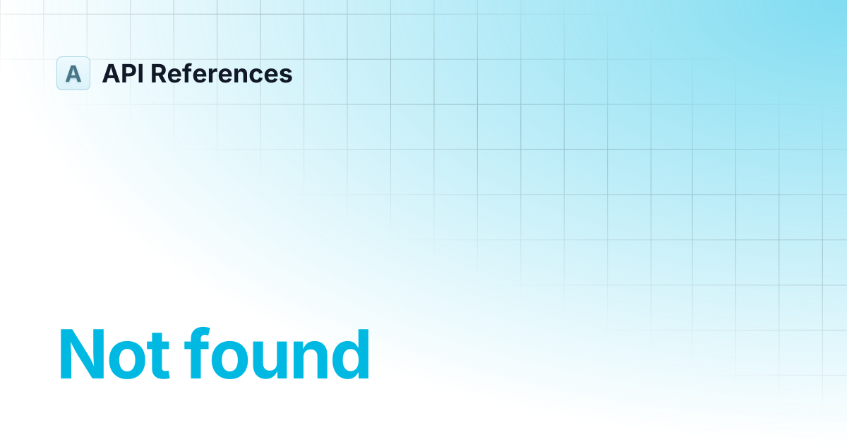 Resource Group | API References